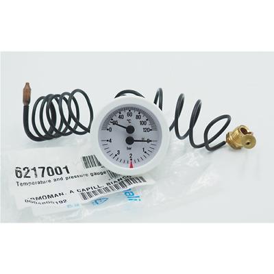 Termomanometro Ø 60 0-4 bar 120°C 6217001 ricambio originale Sime