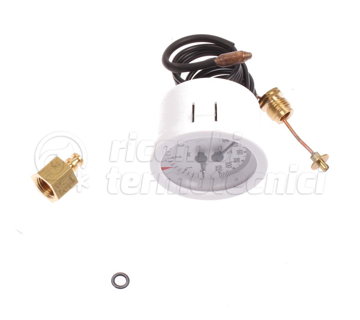 Termomanometro Termoidrometro D.60 caldaia Sime Format, Metro 6318479